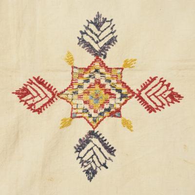 Chefchaouen Embroidered Panel (Arid) – Sarajo